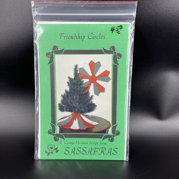 Thimble Blossoms | Office | 987 Friendship Circle Quilt Pattern B5 Tree ...